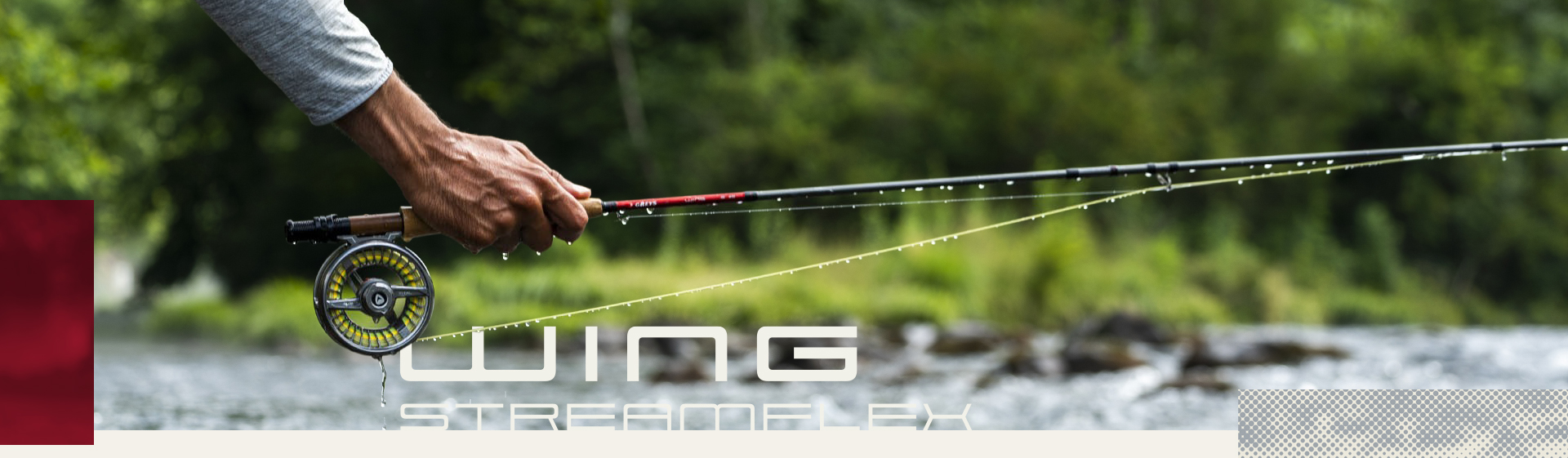 Wing Streamflex Fly Rod - Greys